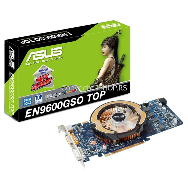 Grafička VGA kartica ASUS NVIDIA GeForce 9600GSO 384MB 192bit PCI ...